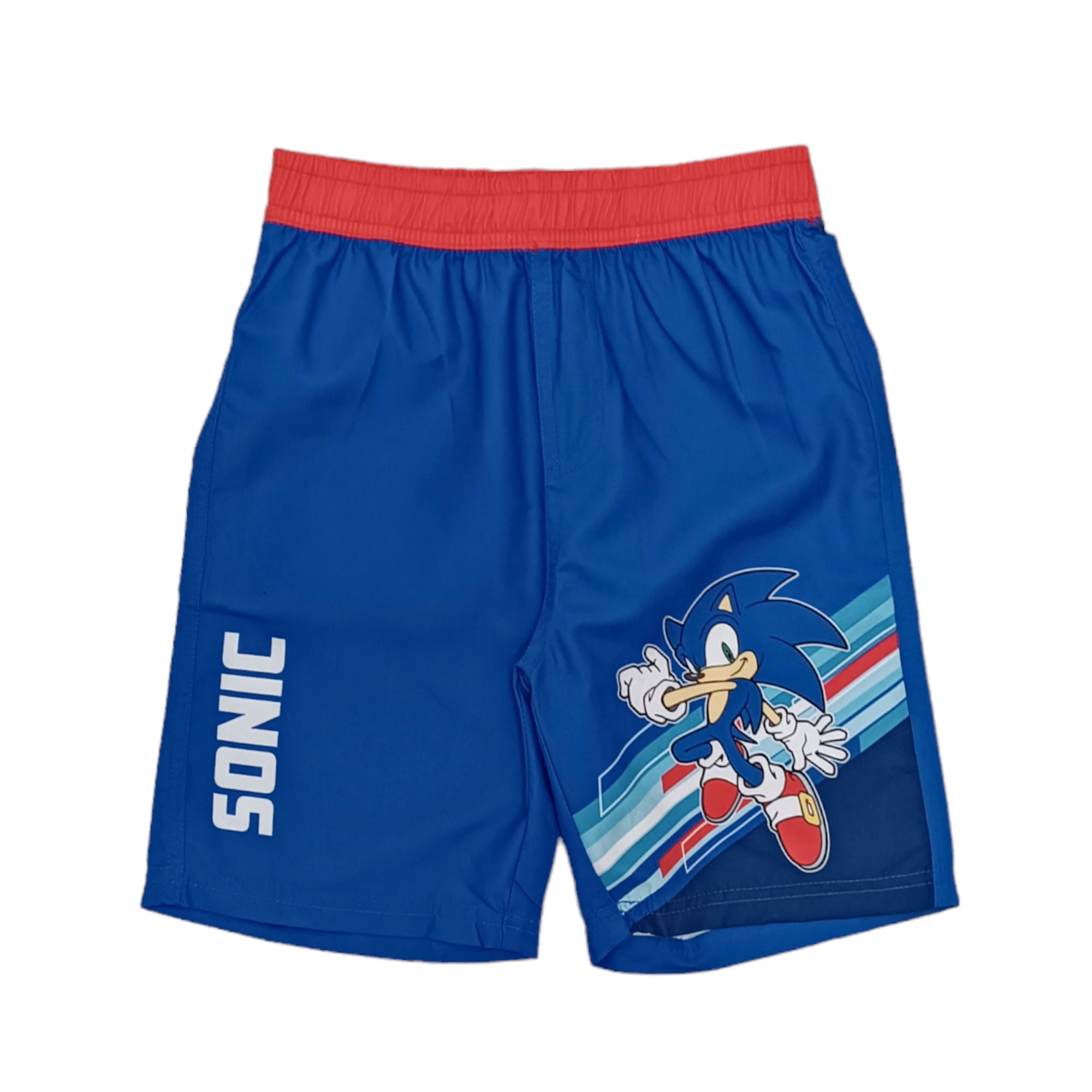Short azul estampado Sonic