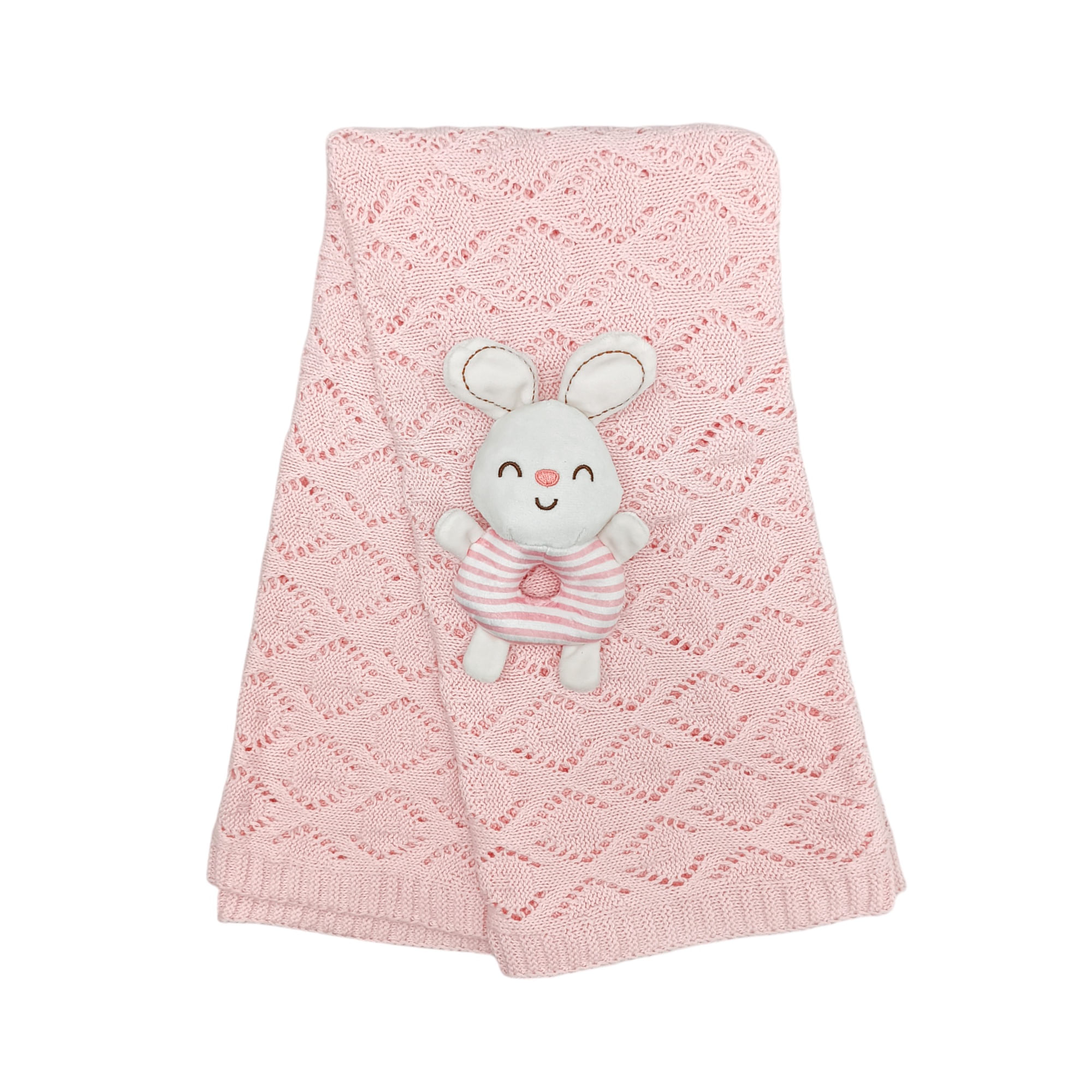 Frazada rosa sólida