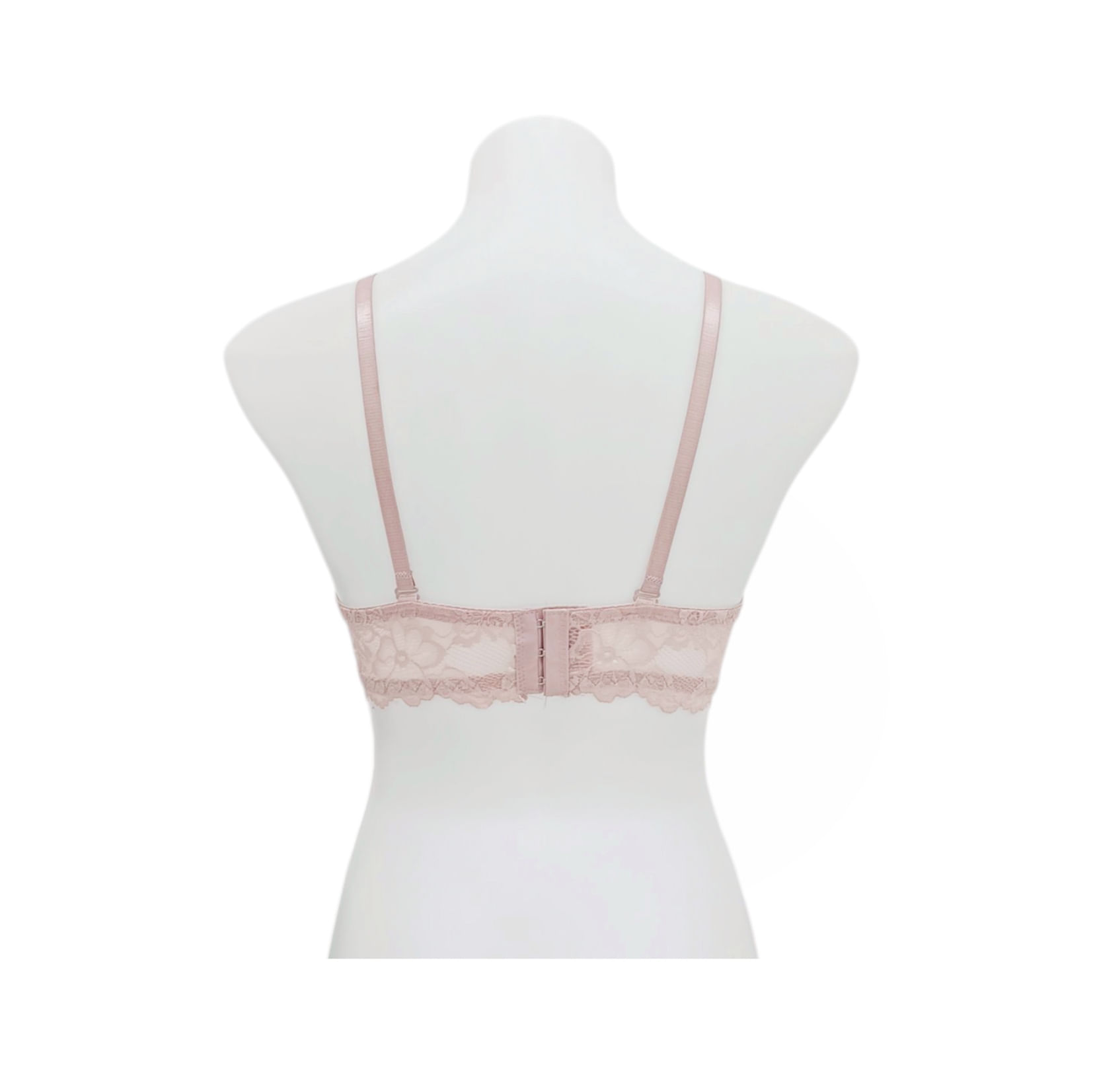 Brasier rosa de encaje