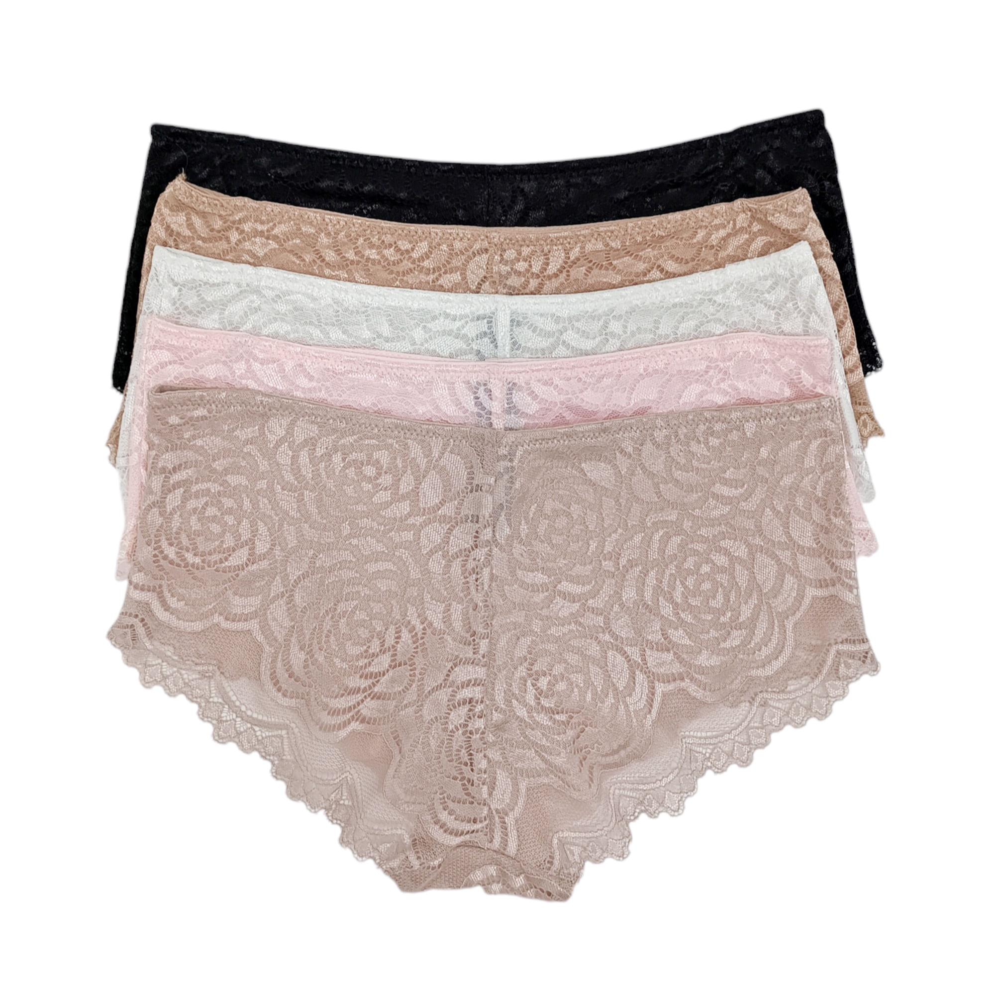 Set de panties de encaje para mujer