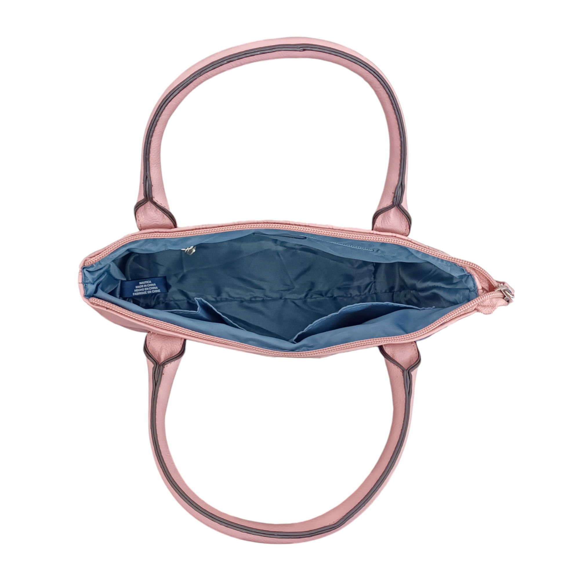 Cartera shopper rosa para mujer