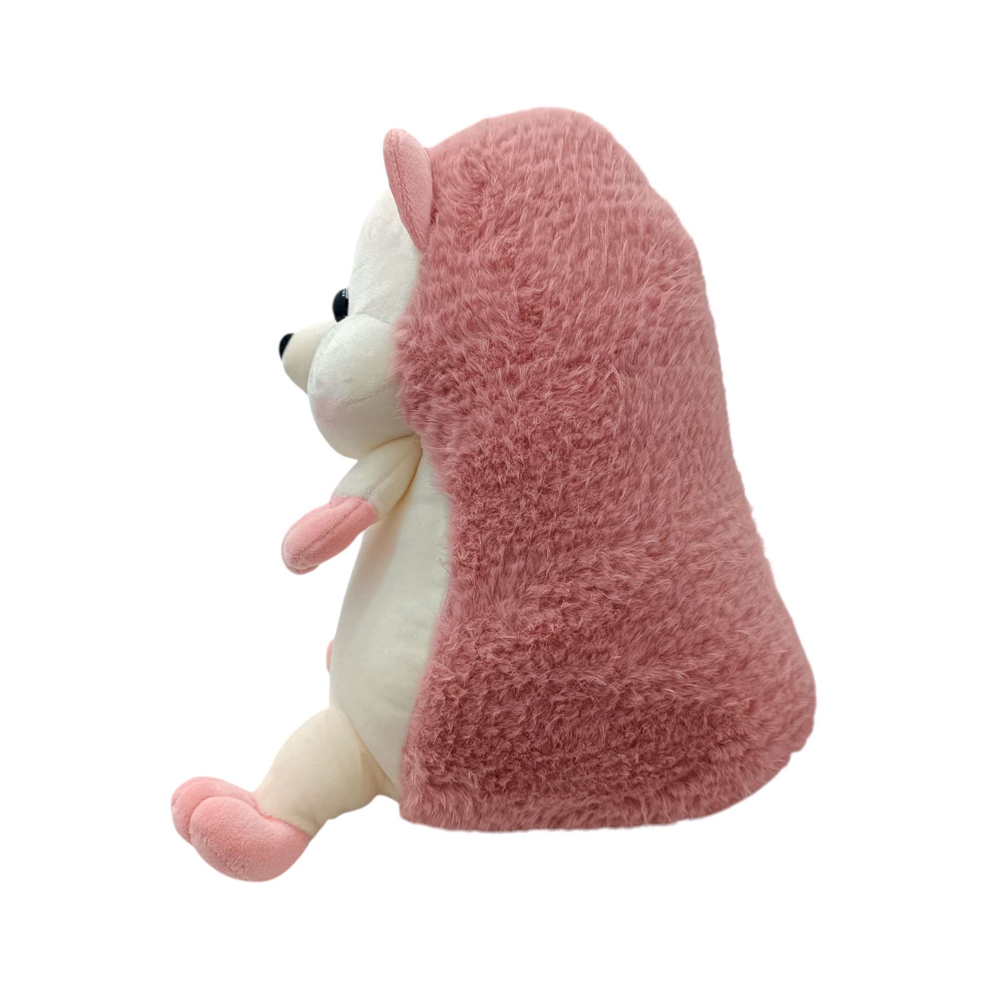 Peluche de erizo rosa